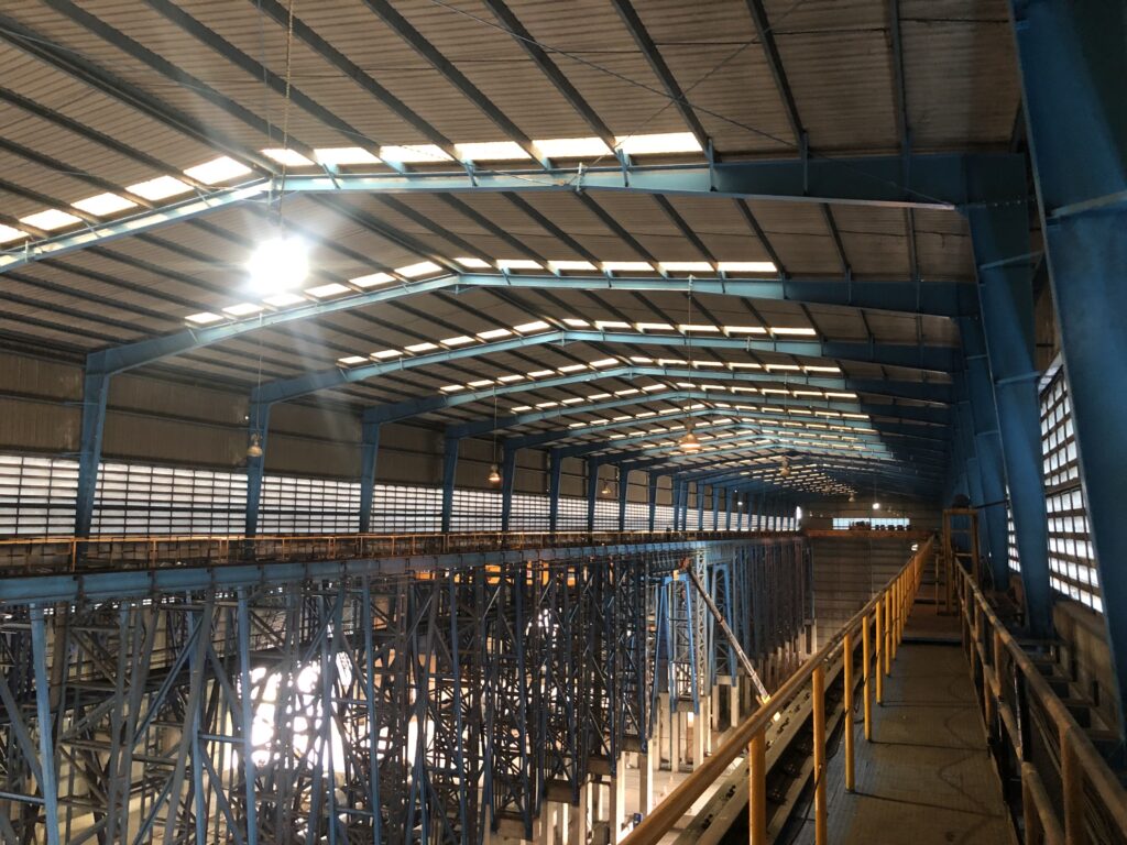 Project to improve the structure of Indoor Coil Yard Phase B. - West ...