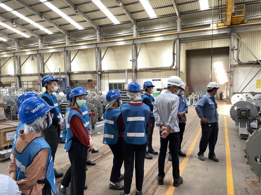 WCE welcomes new employees of SSI Group to visit the work process ...
