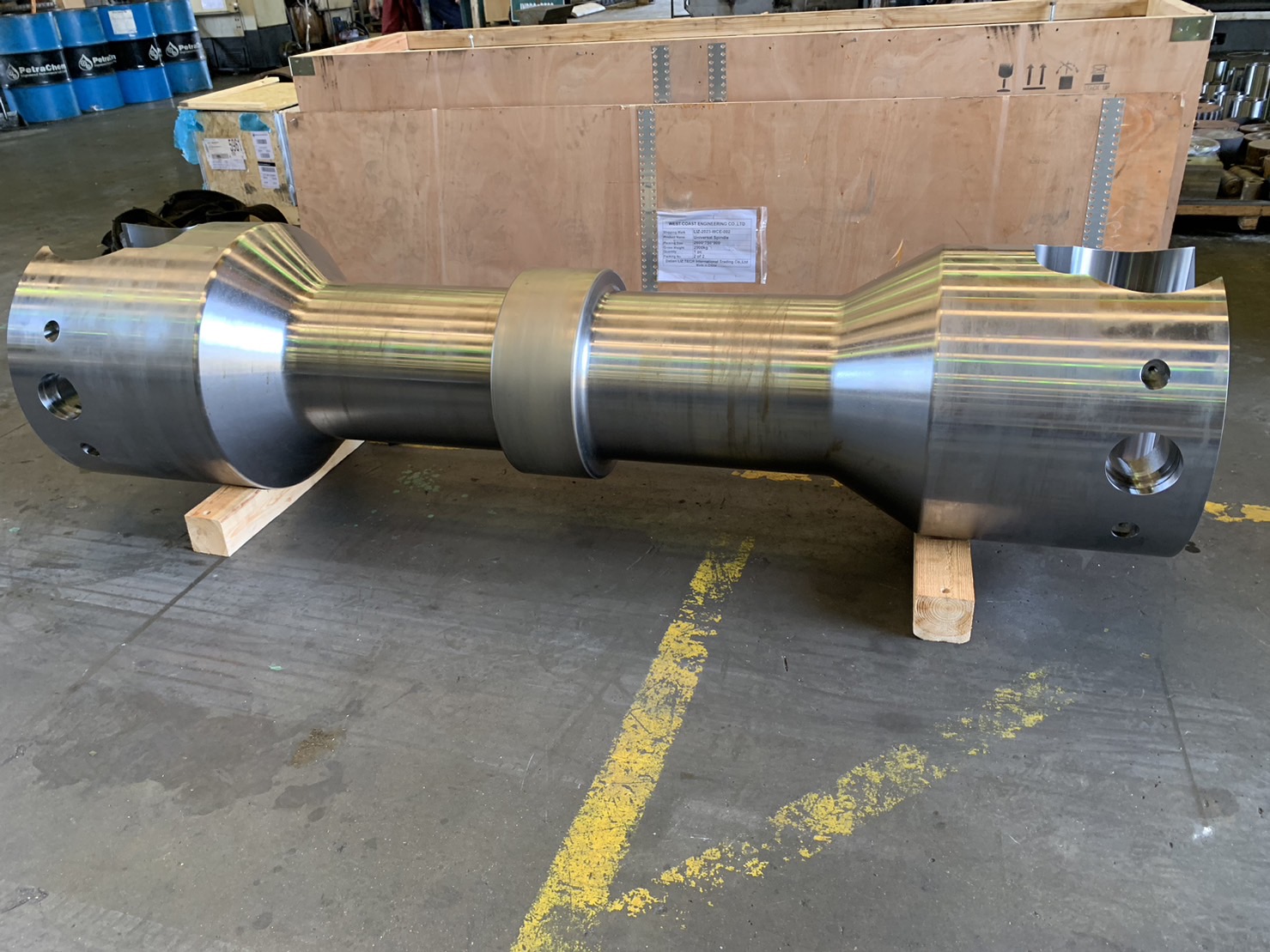 Universal Spindle Dia360x2423 mm. - West Coast Engineer co.,Ltd.