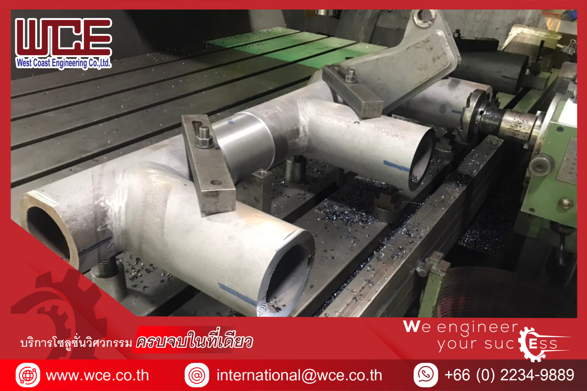 Fabrication of Steel Pressure Pipe Structure - West Coast Engineer co.,Ltd.